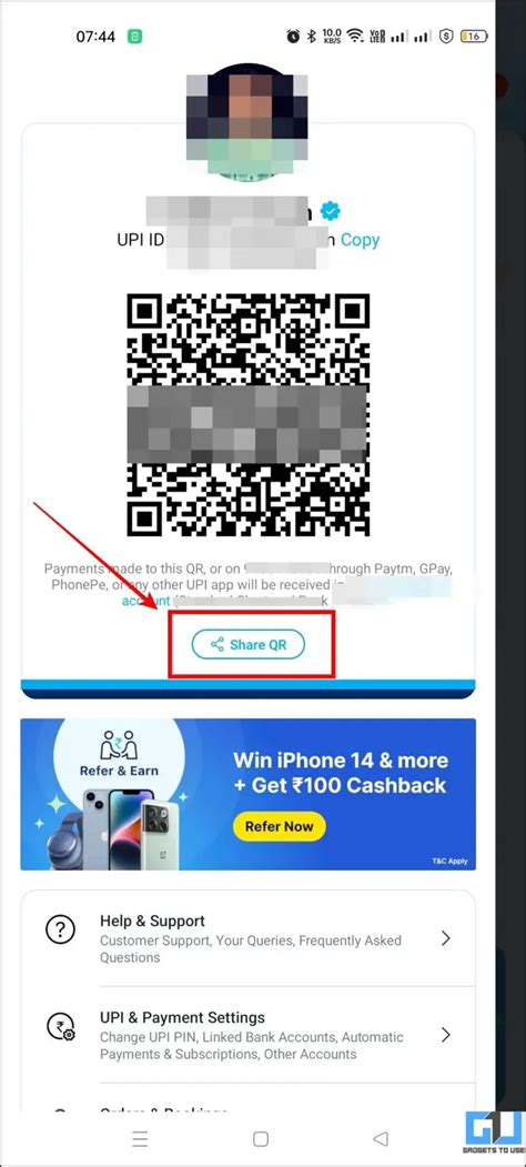 How To Create And Find UPI Payment QR Code In Paytm Google Pay PhonePe BHIM Gadgets To Use