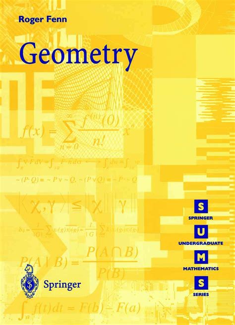 Geometry Springer Undergraduate Mathematics Series 9781852330583 Fenn Roger Books