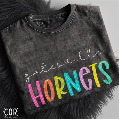 Neon Bright Line Hornets Dropdown Transfer Cor Sassy Sublimation