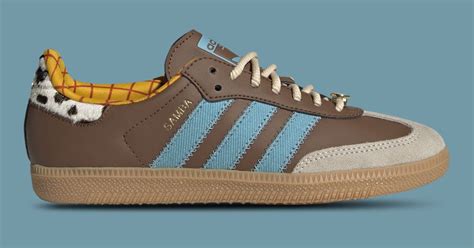 Adidas X Toy Story Woody Sambas Now Available Already Selling Out The Freebie Guy® ️️️