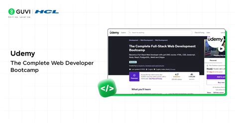 Top 10 Web Development Online Courses Freepaid