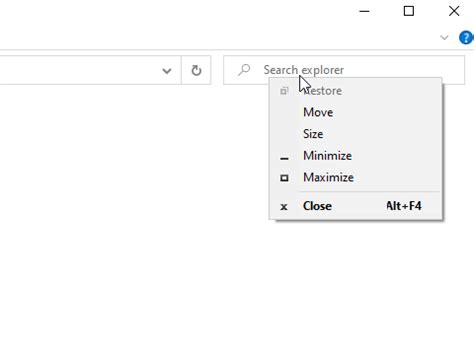 Restore Classic Search In File Explorer In Windows 10 Version 1909