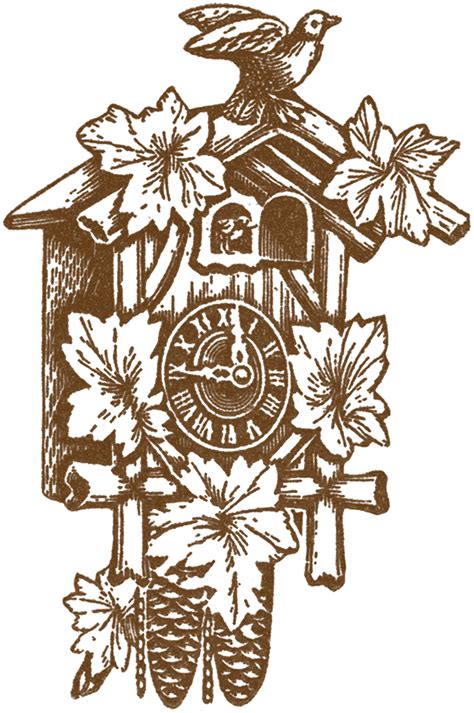 Free Cuckoo Clock Clipart Download Free Cuckoo Clock Clipart Png