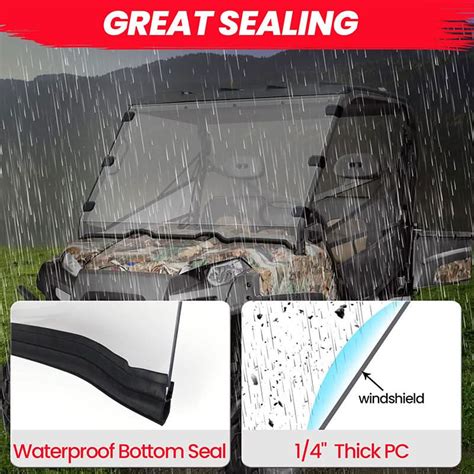 Polaris Ranger Xp 800 Windshield Starknightmt