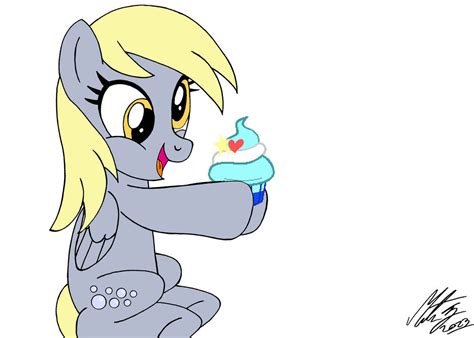 Mlpfim Derpy And Cool Breezes Muffin By Morteneng21 On Deviantart