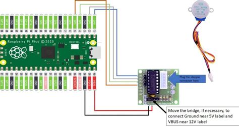 Stepper Motor With Raspberry Pi Pico 28byj 48 And Uln2003 Wiring And Micropython Code