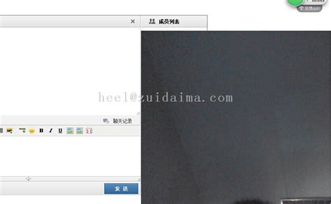 Java基于websocket通信，并通过webrtc调用本地摄像头实现聊天室源代码 代码 最代码