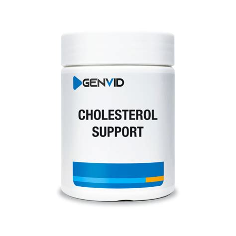 Cholesterol Support Genvid Lab Contract Manufacturing And White