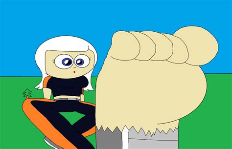 Ginormicas Foot Growth By Trc Tooniversity On Deviantart