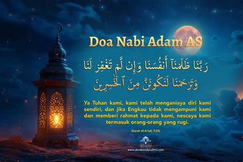 Kisah Taubat Nabi Adam AS Akademi Darul Ilmi