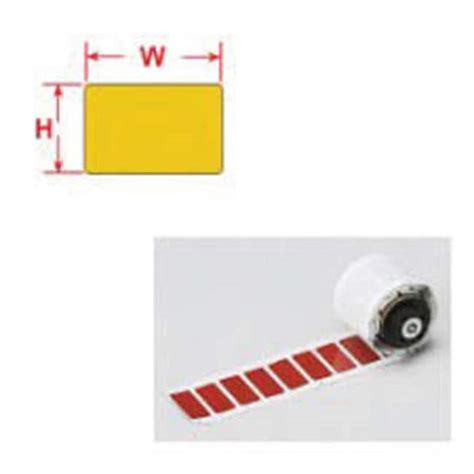 Brady™ Polyethylene Foam Laminate Polyester Printer Labels Color