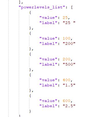 Foxeer Extreme Vtx Table Fix Powerlevels To Patch Vtx Firmware Issue