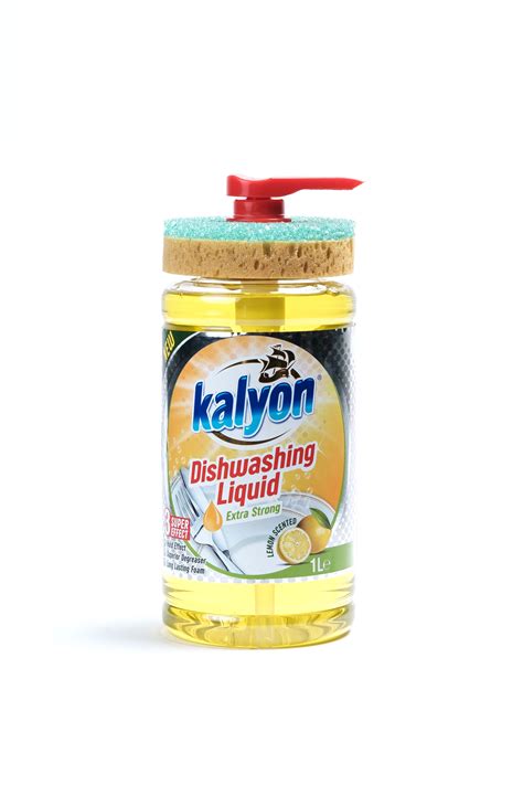 საყოფაცხოვრებო საყოფაცხოვრებო ქიმია ჭურჭლის სარეცხი სითხე Kalyon ჭურჭლის სარეცხი