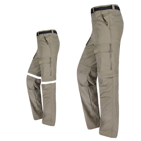 Apexfwdt Mens Hiking Pants Convertible Lightweight Quick Dry Cargo