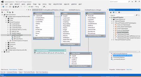 C Execute Stored Procedures Using Generated Code