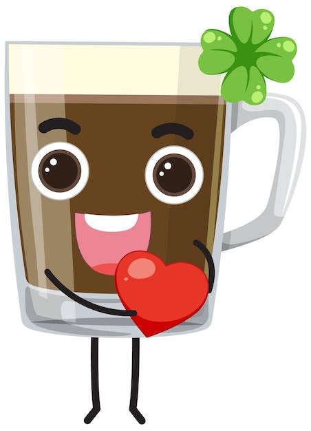 Free Vector Coffee Cup With Face Expression