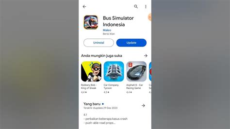 bussid update v4 1🥳🥳 bussidupdate bussimulatorindonesia youtube