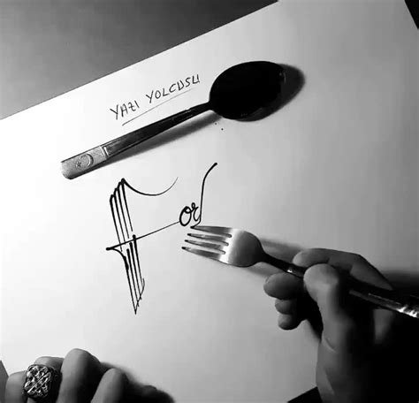 Calligraphy With A Fork Album On Imgur