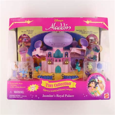 Polly Pocket Disney 1996 Aladdin Jasmines Royal Palace Purple Dome