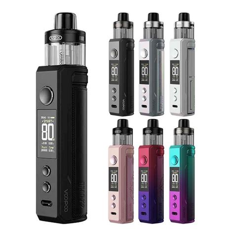 Drag X2 Pod Mod Voopoo Colore Spray Black