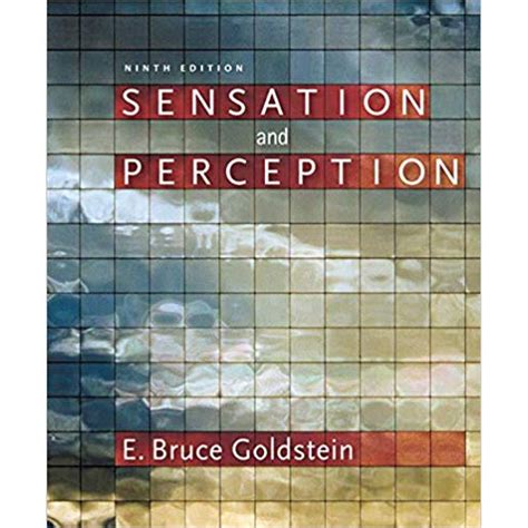 Sensation And Perception 9th Edition By E Bruce Goldstein