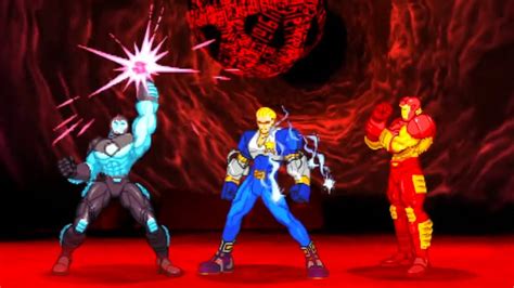 Marvel Vs Capcom 2 War Machinecaptain Commandoiron Man Expert