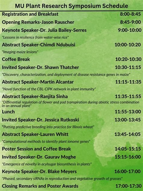 Hello Linkedin Community Please Join Us Tomorrow For The 7th Annual Mu Corteva Plant Research