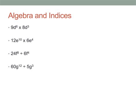 Index Laws Ppt Pptx