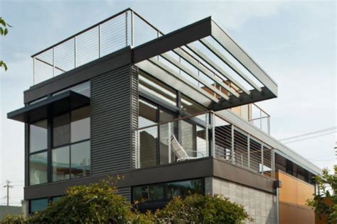 Simpatico Prototype Is A Net Zero Modern Modular Prefab In Emeryville Ca