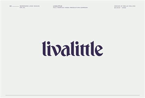Wordmark Logo Designs Vol01 On Behance