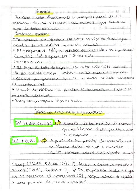 SOLUTION Punteros En C Ejemplos Y Ejercicios Resueltos Studypool