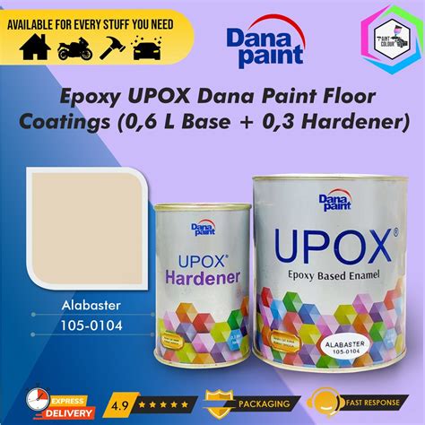 Jual Cat Lantai Epoxy UPOX Dana Paint Floor Coatings 0104 Alabaster