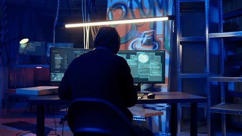 Hacker Coming In Secret Base To Use Bugs Stock Footage Sbv 349336059 Storyblocks