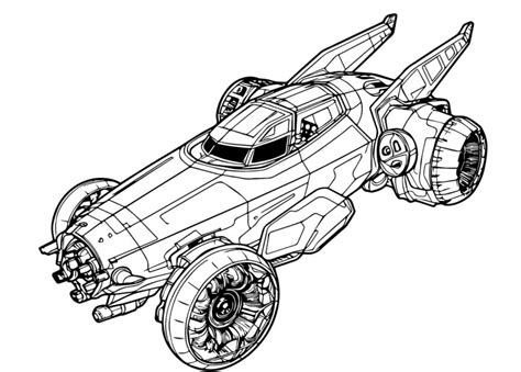 Rocket League Coloring Pages