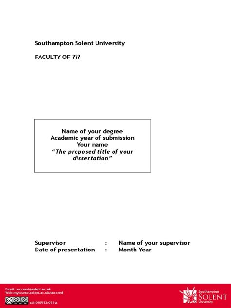 Dissertation Proposal Template Pdf