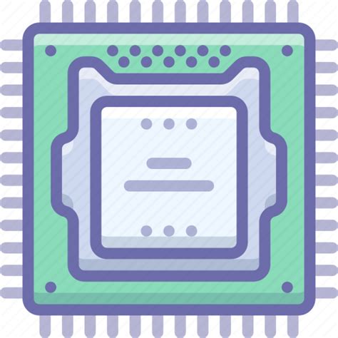 Hardware Microchip Processor Icon Download On Iconfinder