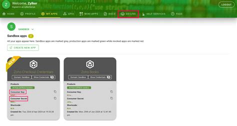 Generate App Credentials On Daraja 2 0 Zoho Checkout