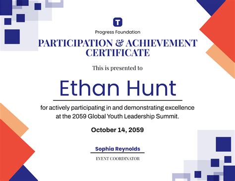 Free Hackathon Participation Certificate Template To Edit Online