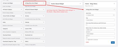Create Mega Menu Documentation Wpninjadevs