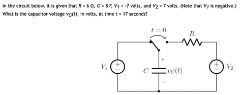 solved in the circuit below it is given that r 6Ω c 8