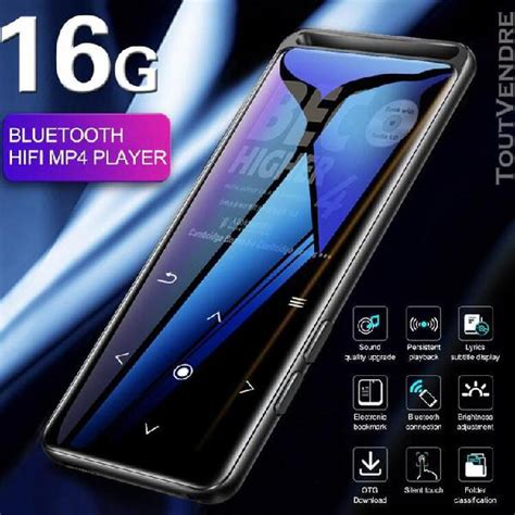 Benjie M6 Lecteur Mp3 Bluetooth 5 0 Sans Perte Hifi Lecteur En France