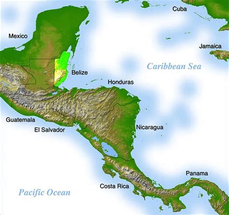 Where Is Belize Location And Geography