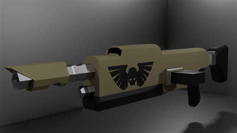 Custom Pattern Lasgun Warhammer 40k By 5 Stock On Deviantart