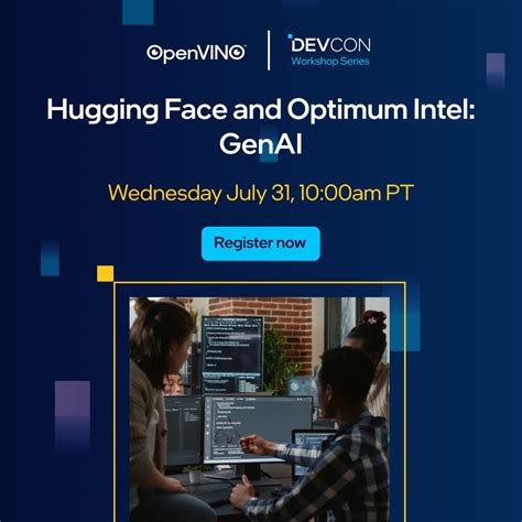 Raymond Lo 👓🤖 On Linkedin Ai Intel Openvino Huggingface Iamintel
