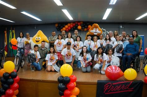 Realizada A Cerimônia De Entrega Da Certificação Do Proerd No