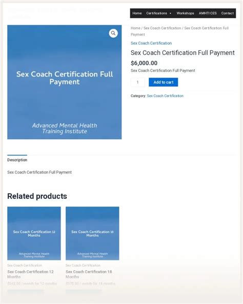 Trusted Sex Coach Certification Programs