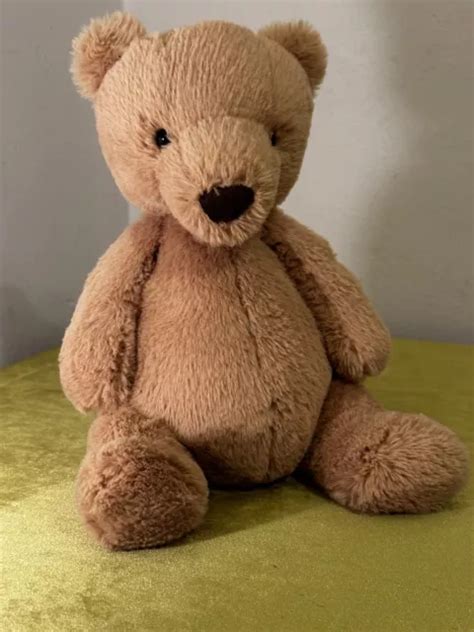 Jellycat Medium Puffles Bear Soft Toy Teddy Bear Brown £15000