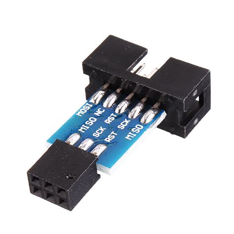 Pcs Pin To Pin Adapter Board Converter Module For Avrisp Mkii