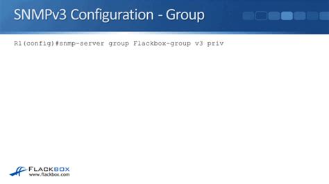 Cisco Snmp V3 Configuration Flackbox