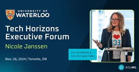 Altaml On Linkedin Altaml Ai Techhorizonsexecforum Aiadoption
